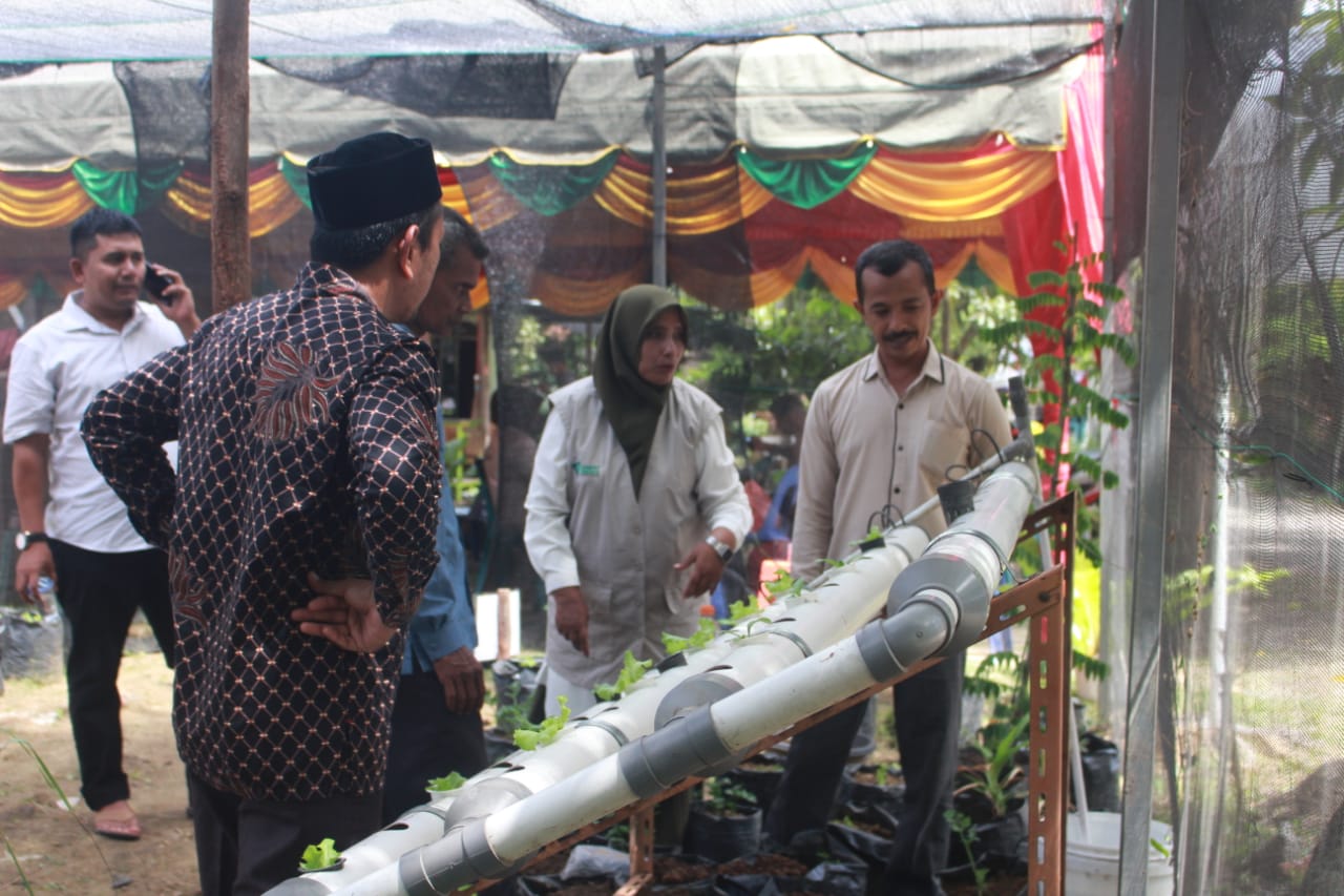 LKC Aceh Resmikan Kebun Tanaman Obat Keluarga Produktif