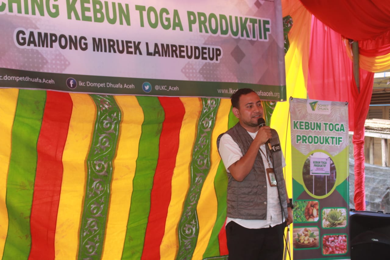 LKC Aceh Resmikan Kebun Tanaman Obat Keluarga Produktif