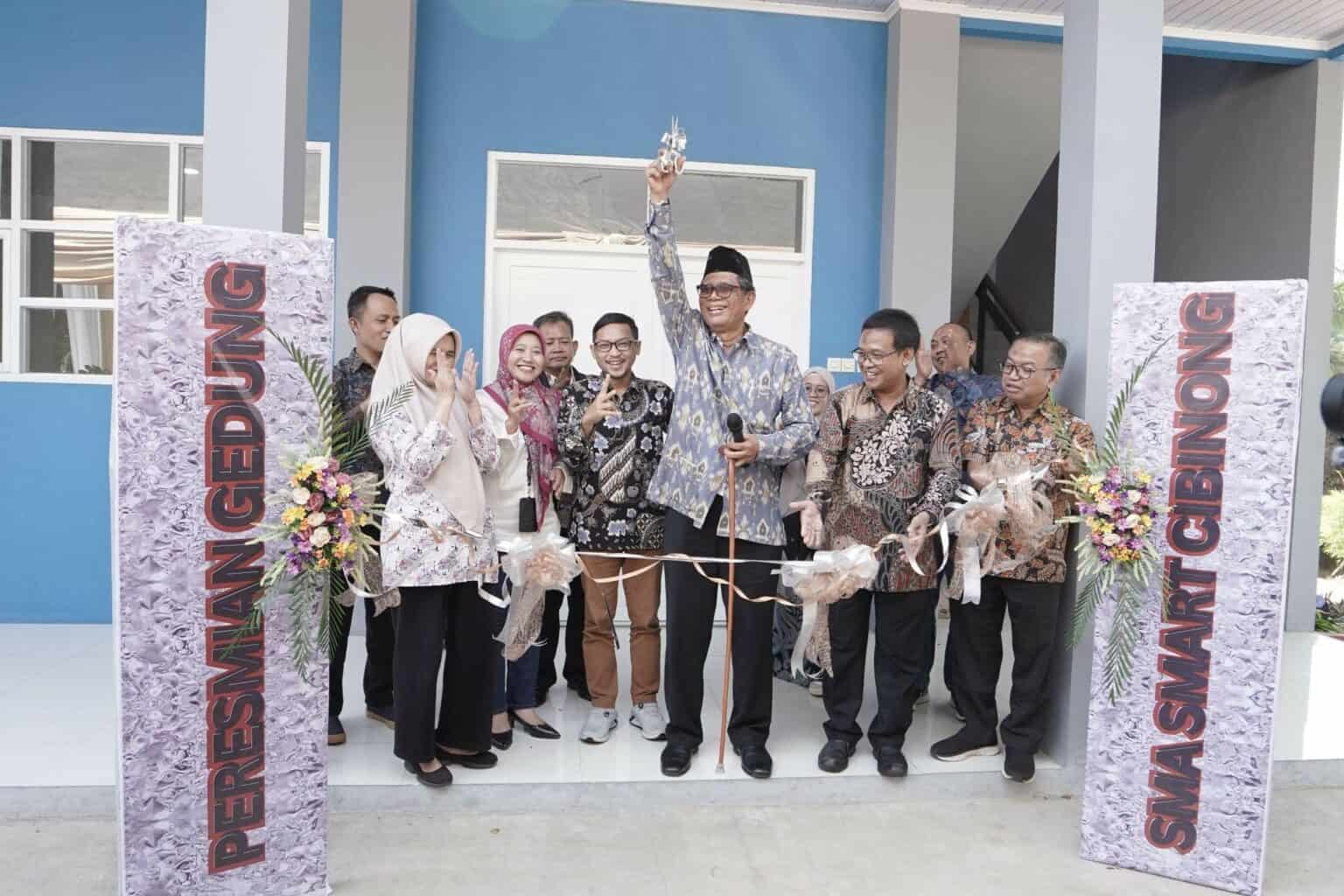 Gedung Baru SMA SMART Cibinong Terbangun atas Gagasan 3I