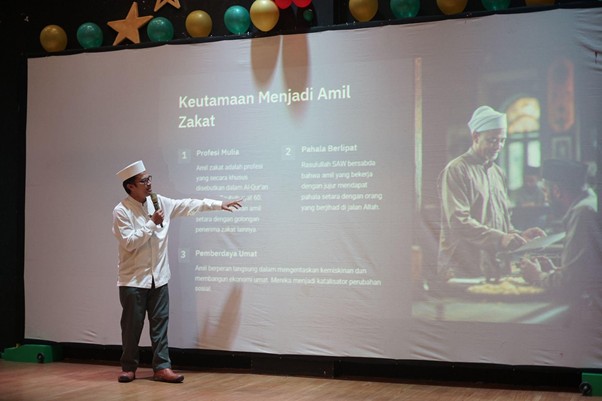 Embun Pagi Islamic School Gelar Pelatihan Simulasi Amil Muda