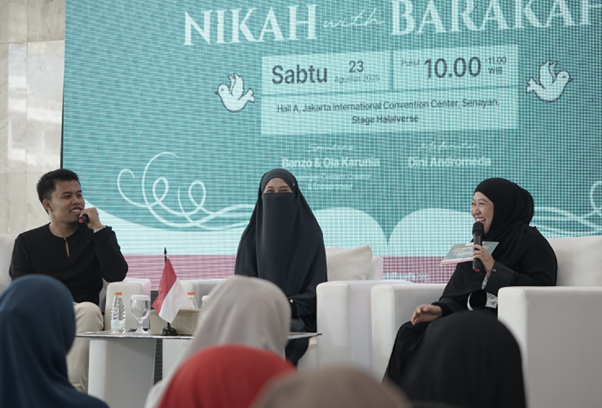Seminar Pra Nikah & Donasi Palestina di Halal Fair 2025