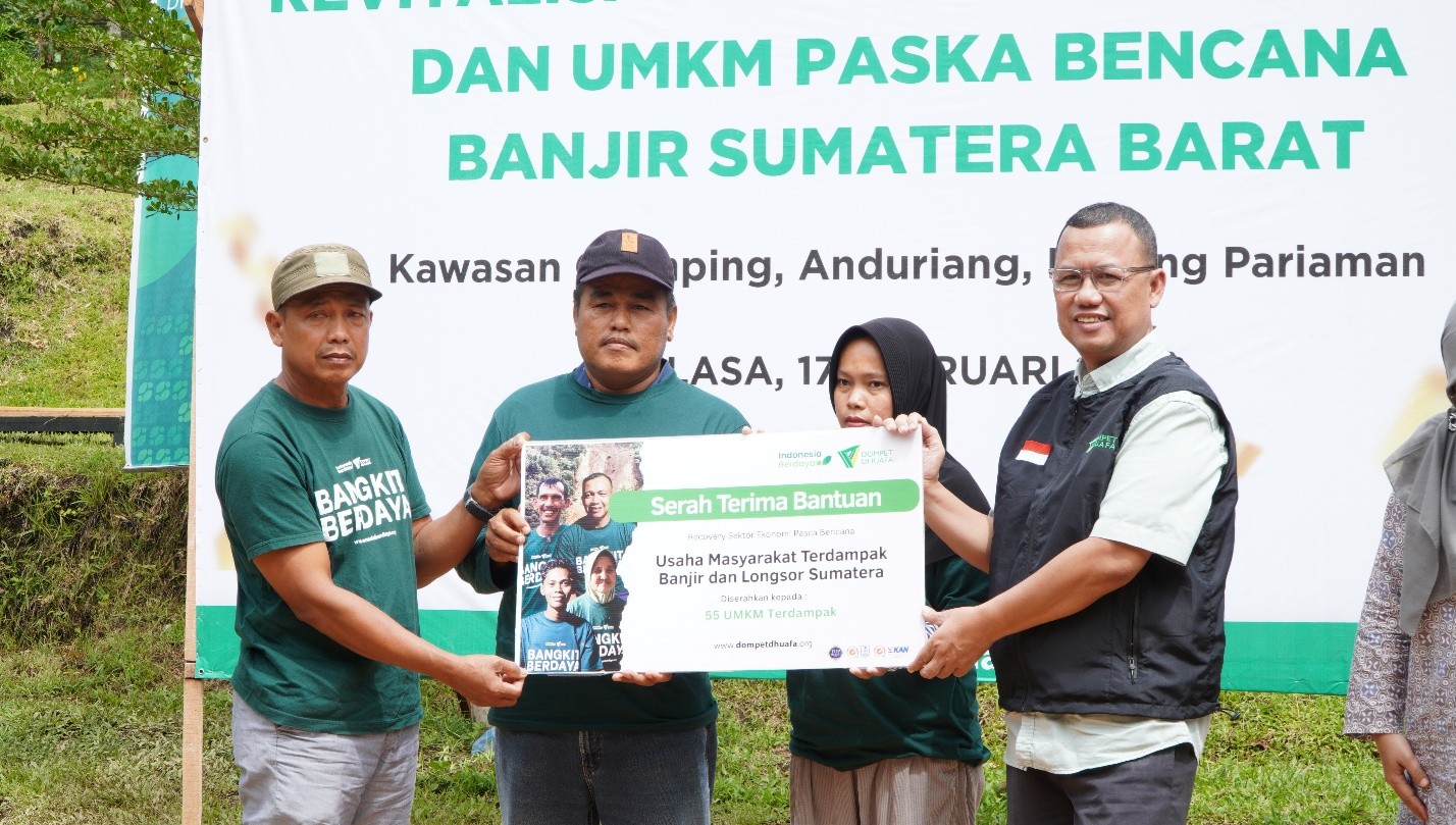 Dompet Dhuafa Revitalisasi Kawasan Lestari Alam Glamping di Sumbar